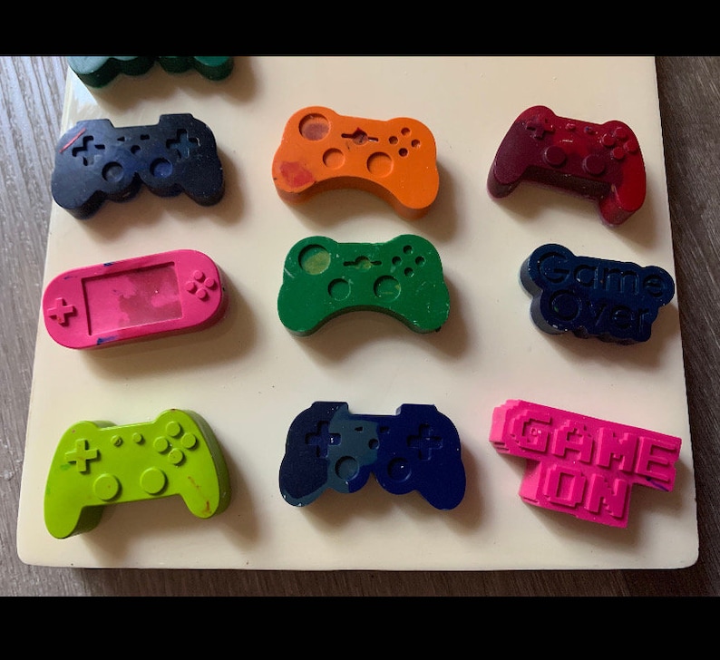 Gamer Valentines Day -classroom Gifts - Gamer Crayons - Valentine ...