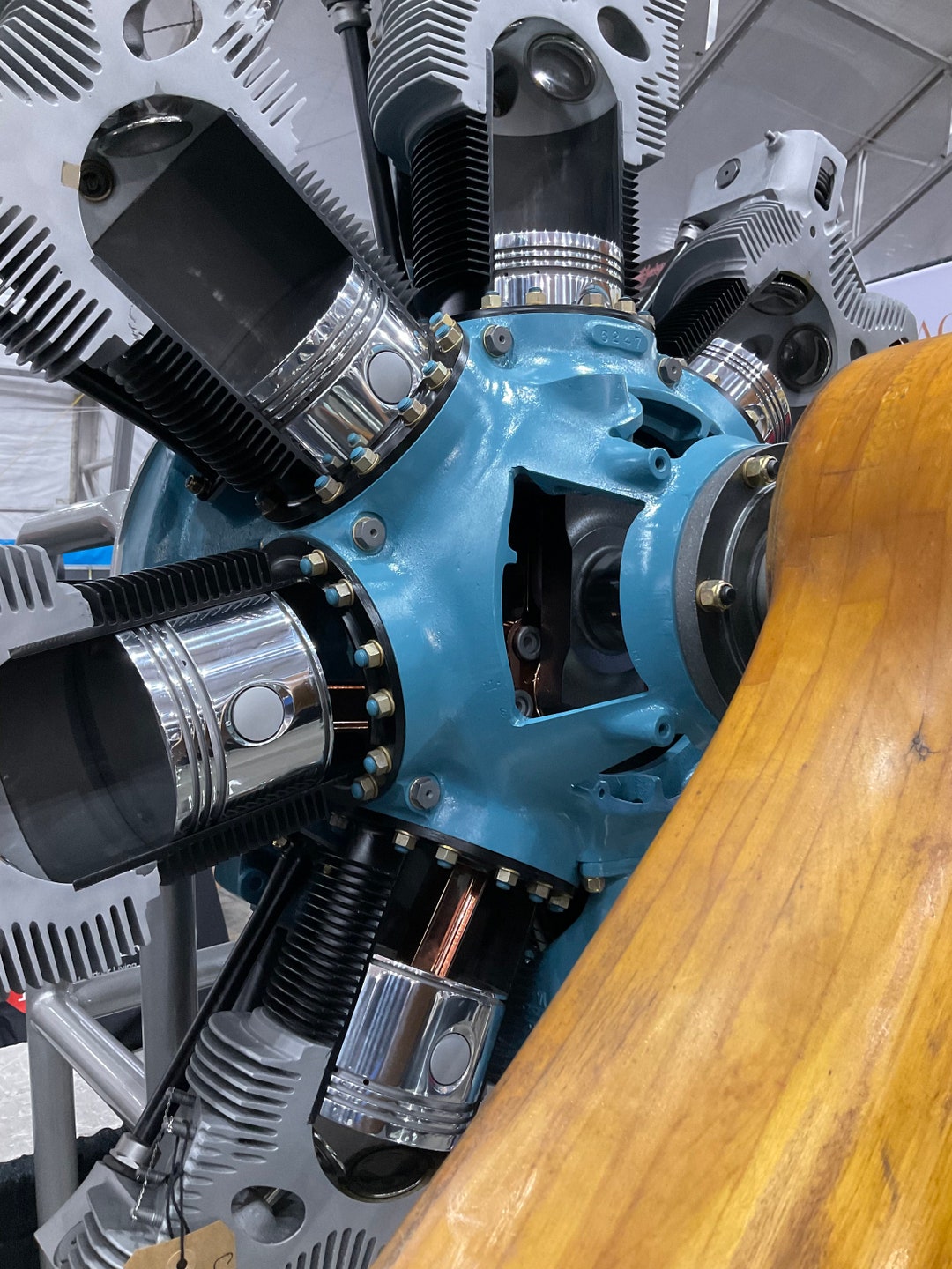 SOLD Continental World War II Radial Engine Cut Away SOLD Can Make ...