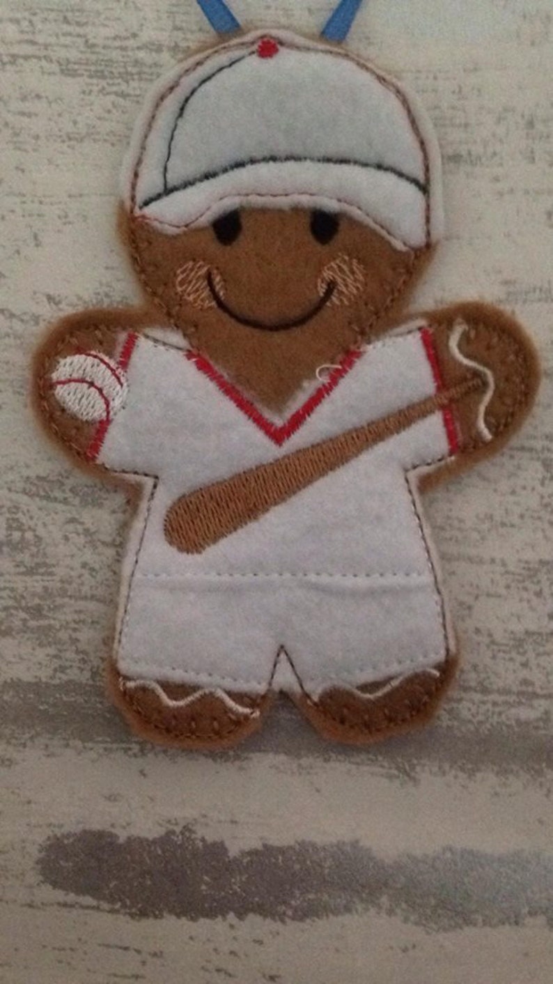 Football Christmas Tree Ornaments Baseball Gingerbread Man | Etsy