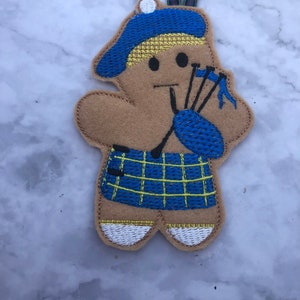 Gingerbread Scotsman, Gingerbread Man Wearing Kilt, Gingerbread Lady ...