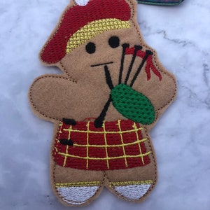 Gingerbread Scotsman, Gingerbread Man Wearing Kilt, Gingerbread Lady ...
