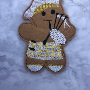 Gingerbread Scotsman, Gingerbread Man Wearing Kilt, Gingerbread Lady ...