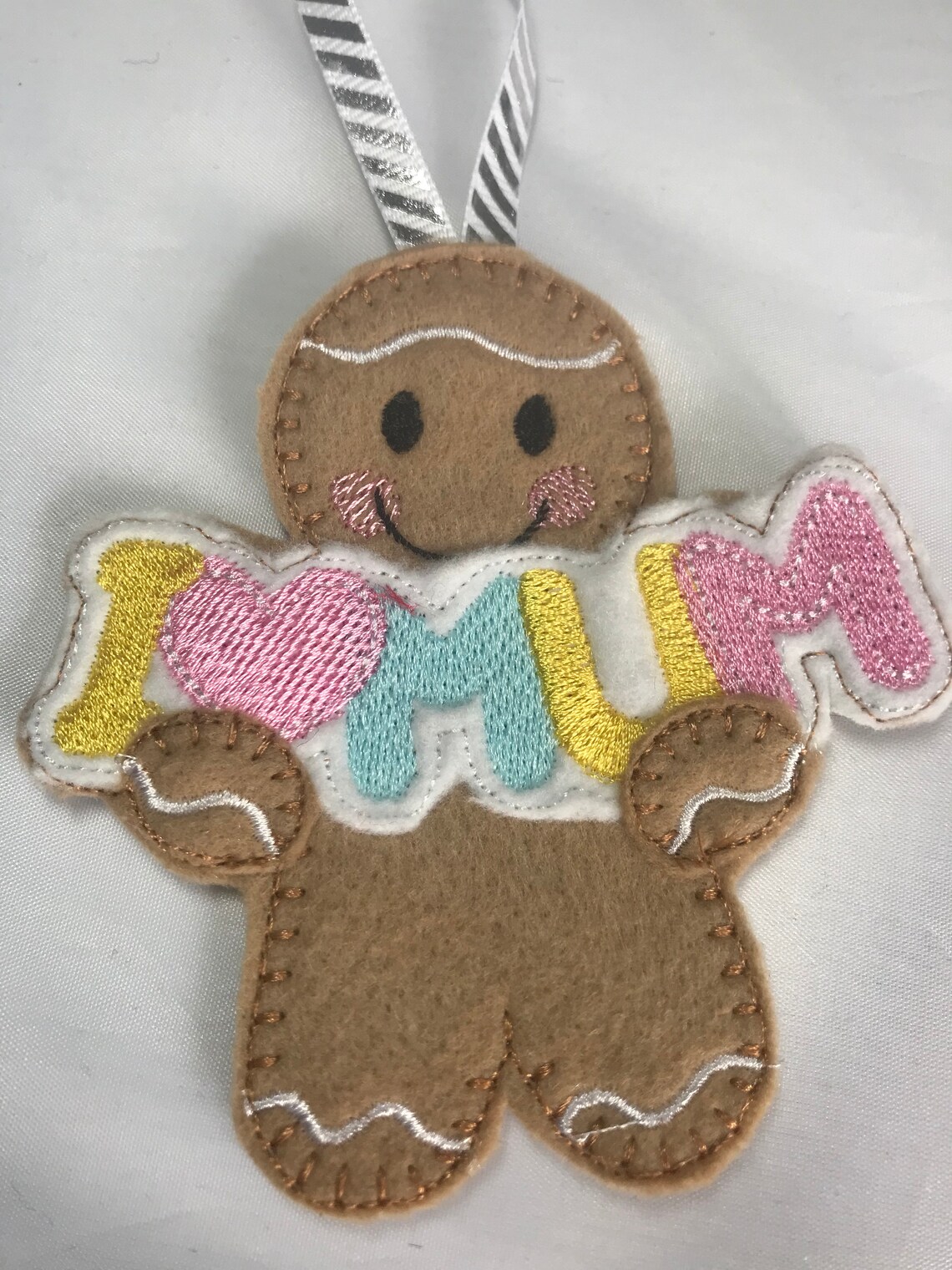 Autism Awareness Gingerbread Man Tree Decoration - Etsy