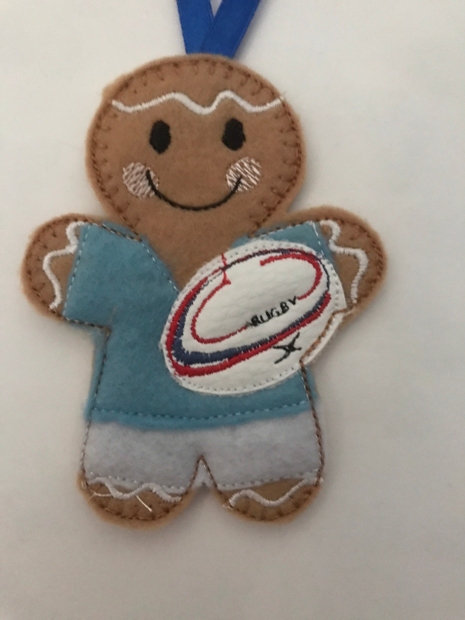 Gingerbread Rugby Player Gingerbread Cyclist Tree - Etsy UK