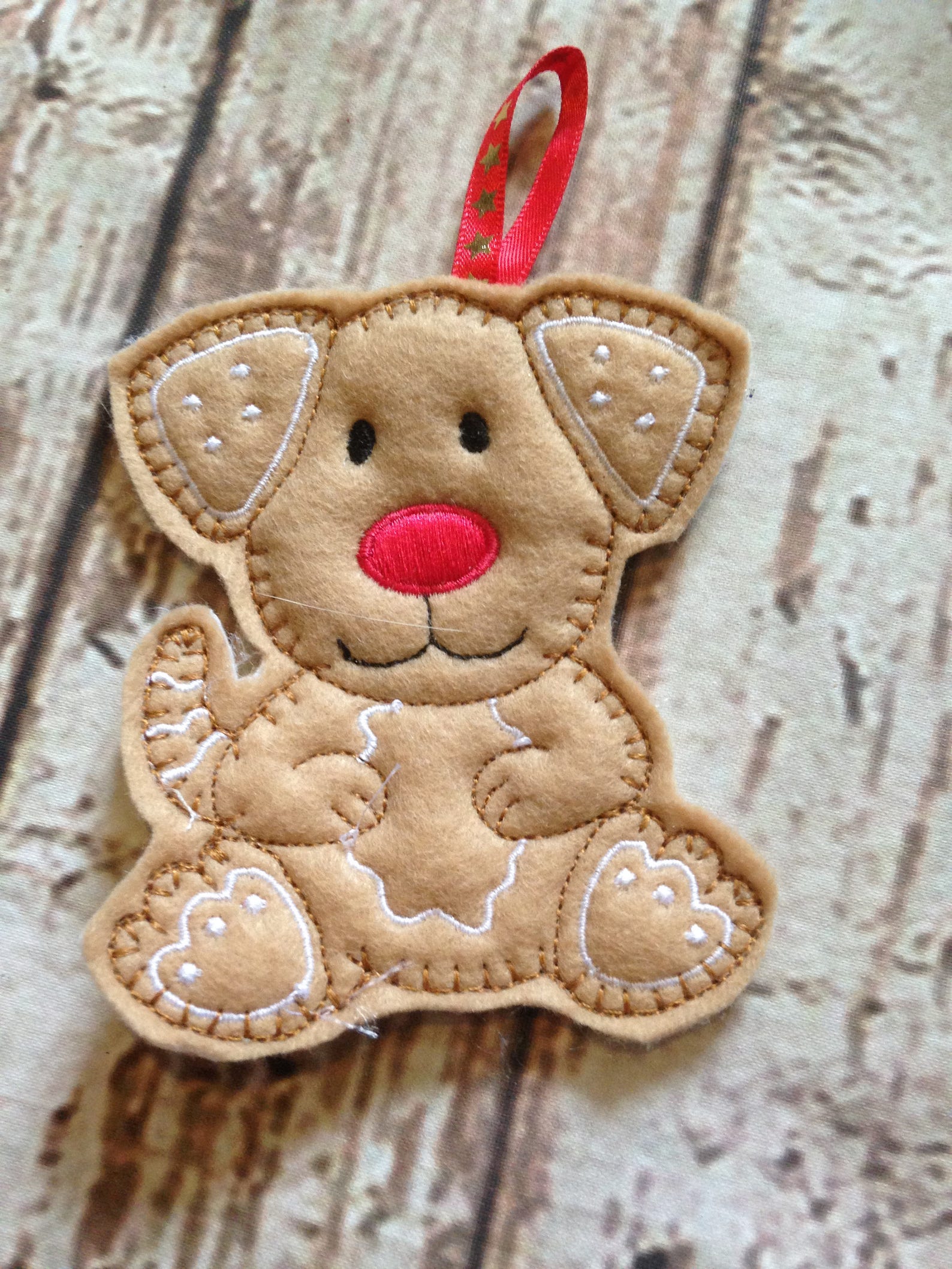 Cat and Dog Christmas Tree Decoration, Gingerbread Cat, Gingerbread Dog ...