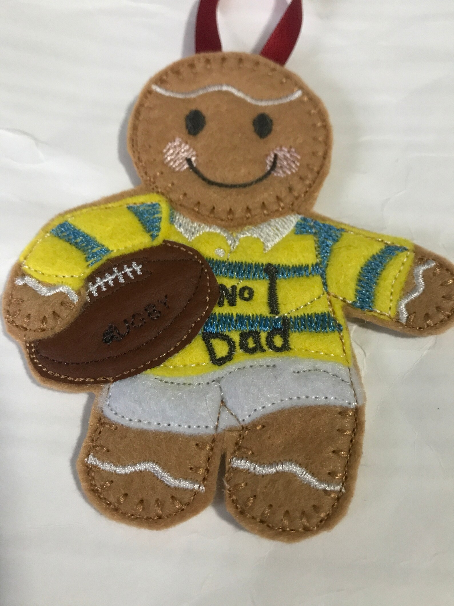 Football Christmas Tree Ornaments Baseball Gingerbread Man - Etsy UK