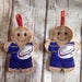 Gingerbread Rugby Player, Gingerbread Cyclist, Tree Decoration, Tree ...