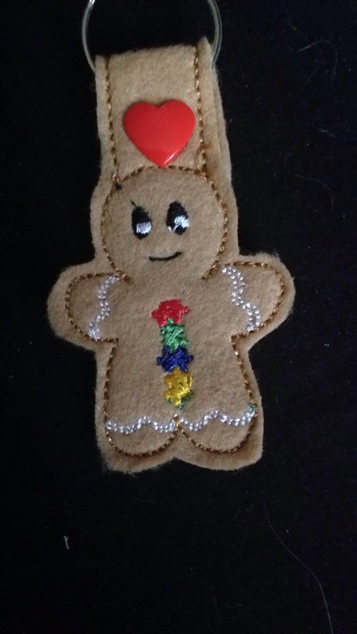 Autism Awareness Gingerbread Man Tree Decoration - Etsy
