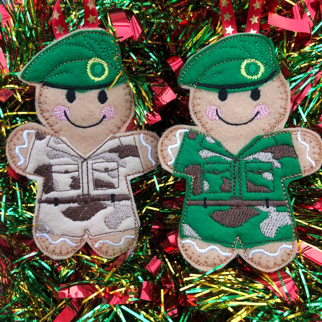 Army Cadet Gingerbread, Army Sergeant Girlfriend / Boyfriend Gift ...