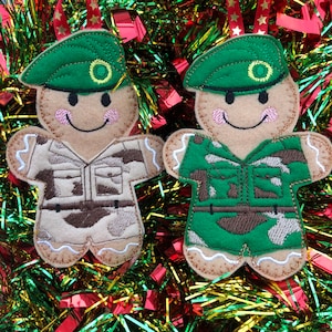 Army Cadet Gingerbread, Army Sergeant Girlfriend / Boyfriend Gift ...