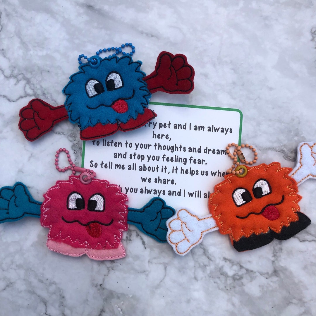 Worry Monster, Pocket Pet, Pocket Hug - Etsy