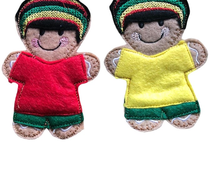 Jamaican Gingerbread Man, Rasta Man, Rastafarian, Reggae Gingerbread ...