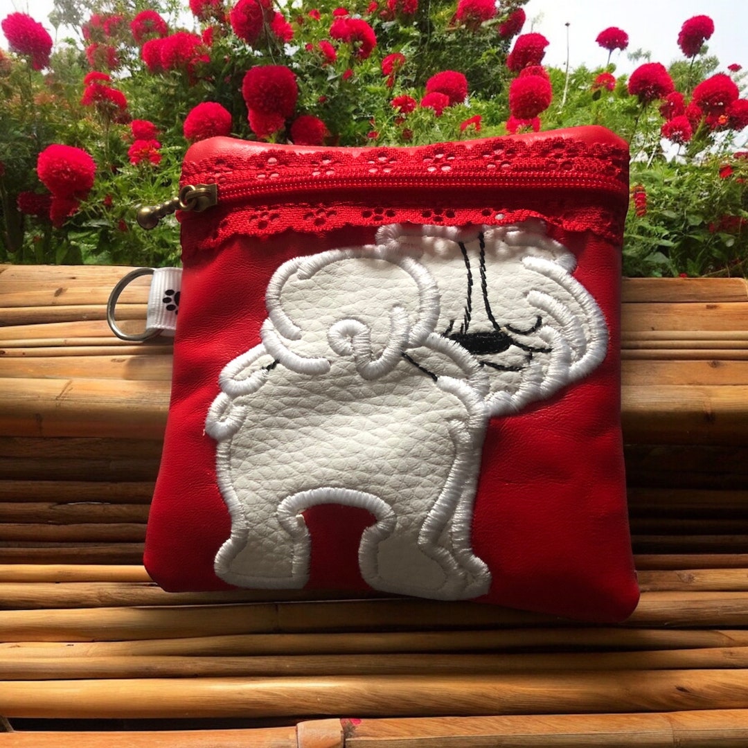 Shih Tzu Poop Scoop Bag Holder, Dog Bag Holder , Dog Mom Gift, , Dog ...
