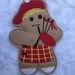 Gingerbread Scotsman, Gingerbread Man Wearing Kilt, Gingerbread Lady ...