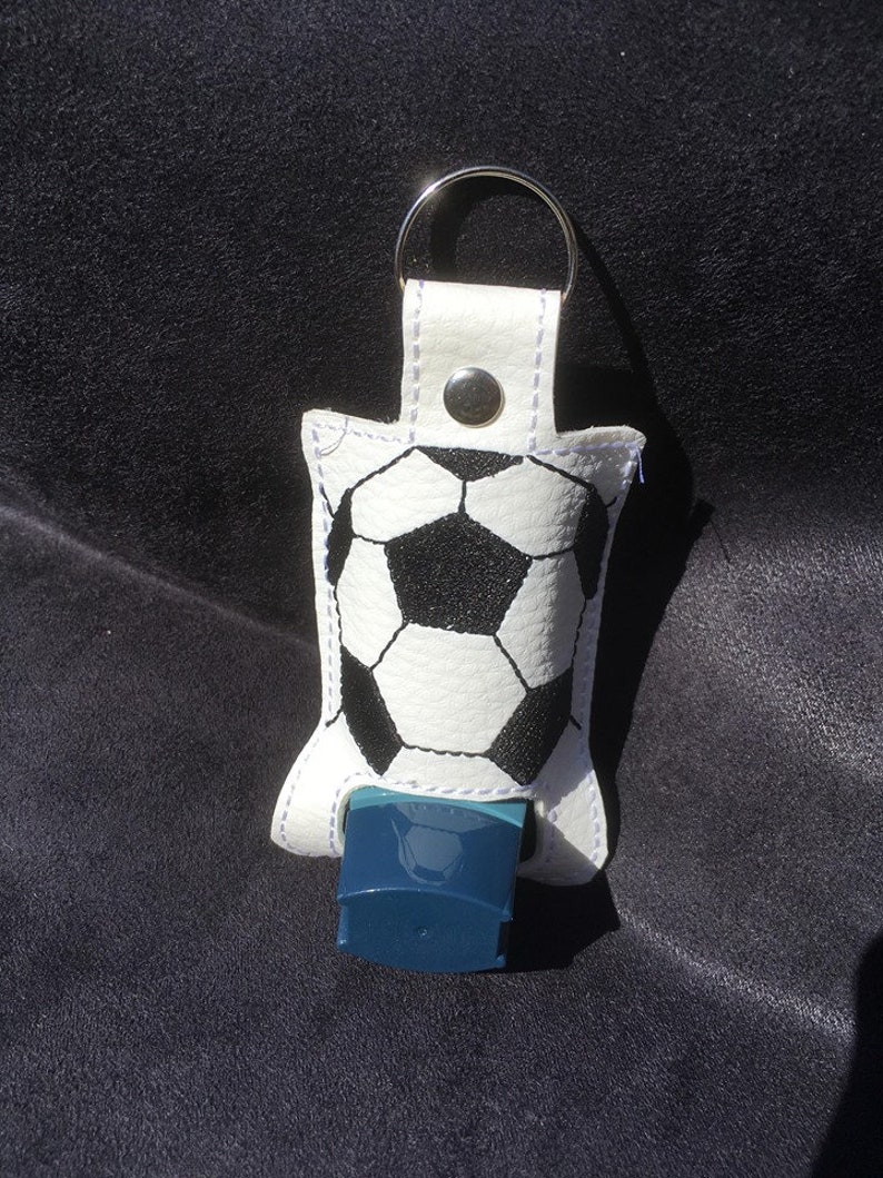Train Inhaler Cover, Football Inhaler, Asthma Inhaler Cover, - Etsy