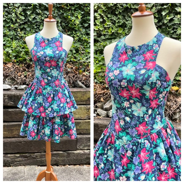 80s Mini Dress - Etsy