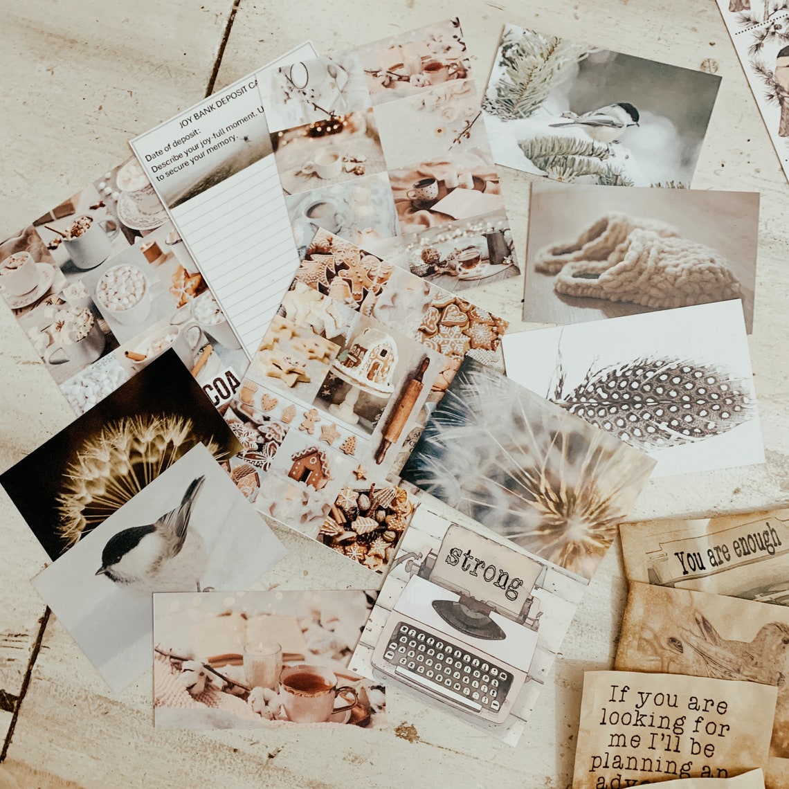 GIANT 100 Piece SAMPLER BOX Journal Kittea Dyed Paper Coffee - Etsy