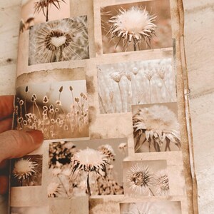 Vintage Inspired Junk Journal, Tea Dyed Paper Journal, Coffee Stained ...