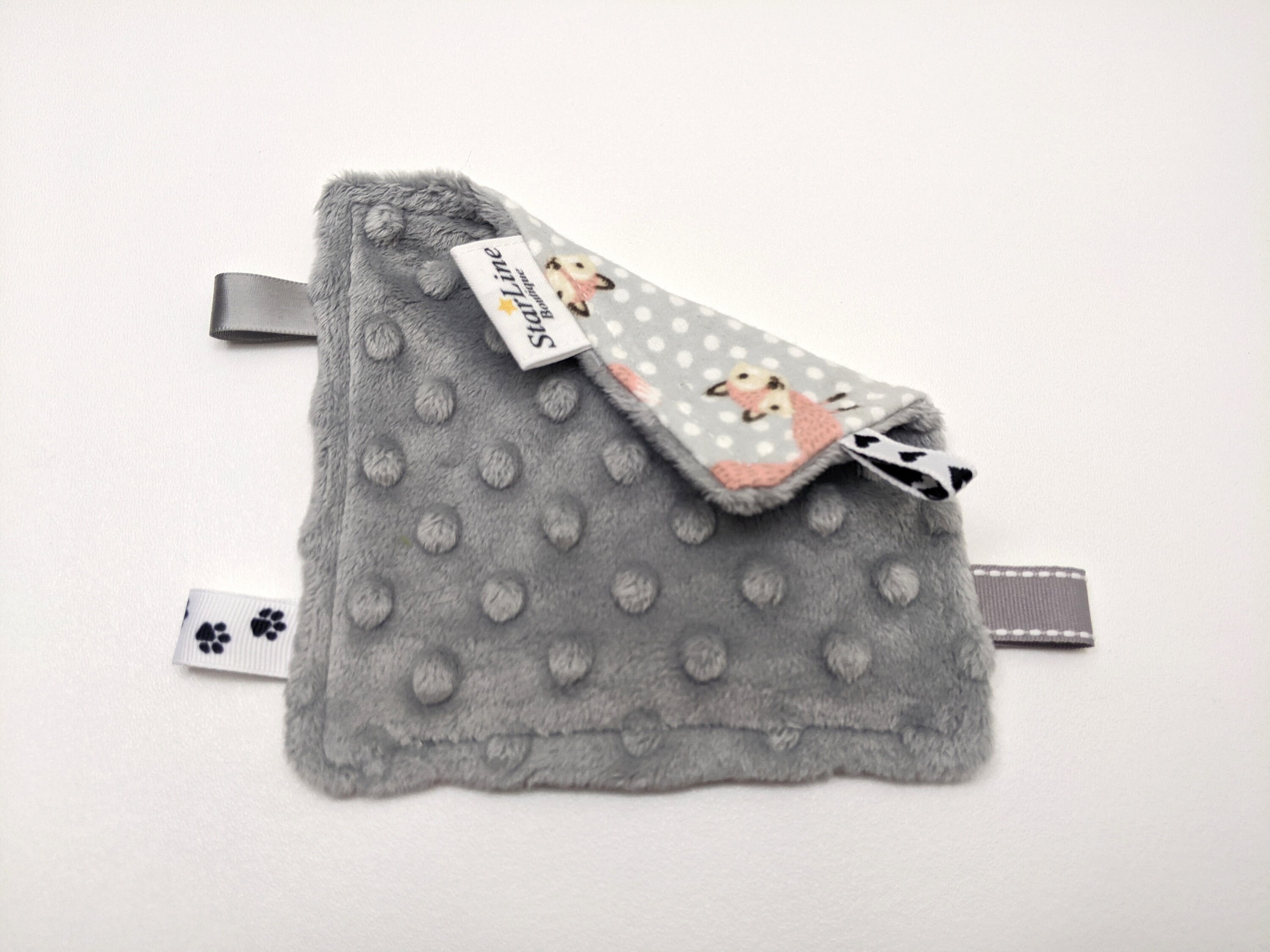 Fox Crinkle Square Baby Sensory Toy: Woodland Gift - Etsy