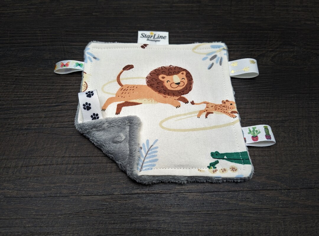 Jungle Baby Crinkle Square, Baby Sensory Square, Giggle Square for Baby ...
