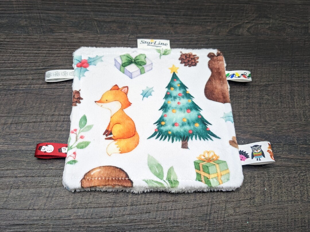Baby Sensory Crinkle Square, Giggle Square Toy, Baby Noise Crinkle ...
