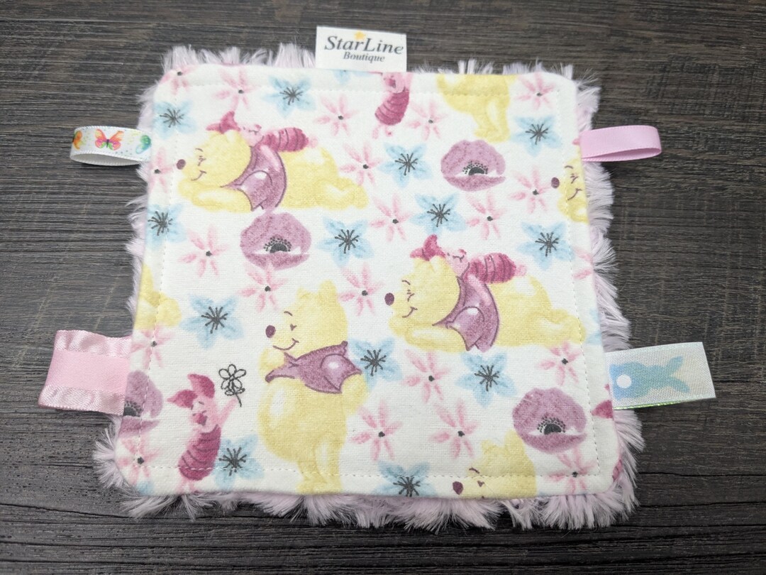 Baby Sensory Crinkle Square, Pooh Bear Sensory Square, Giggle Square ...