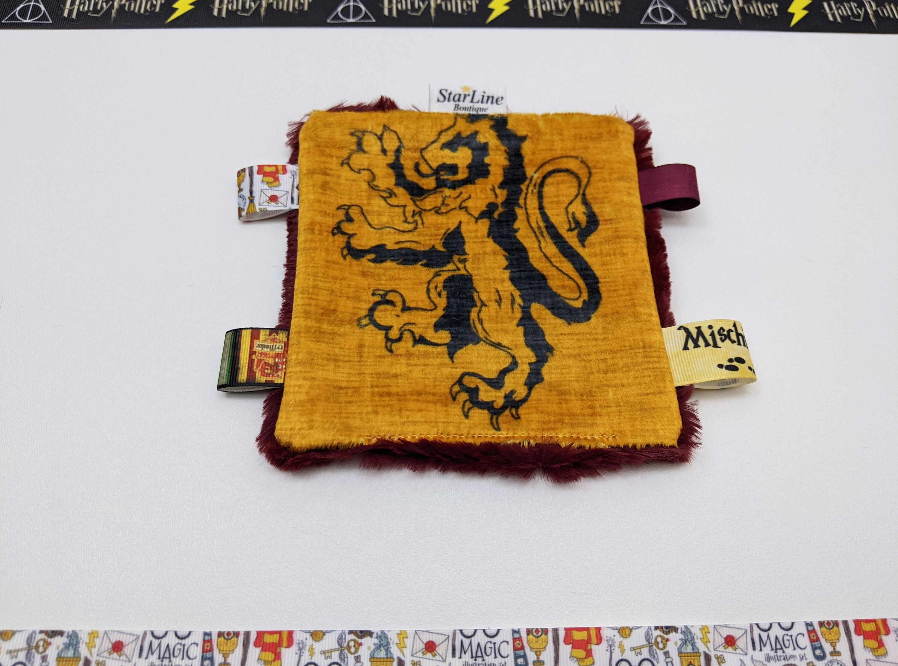 Baby Crinkle Square Baby Giggle Square Witches and Wizards - Etsy