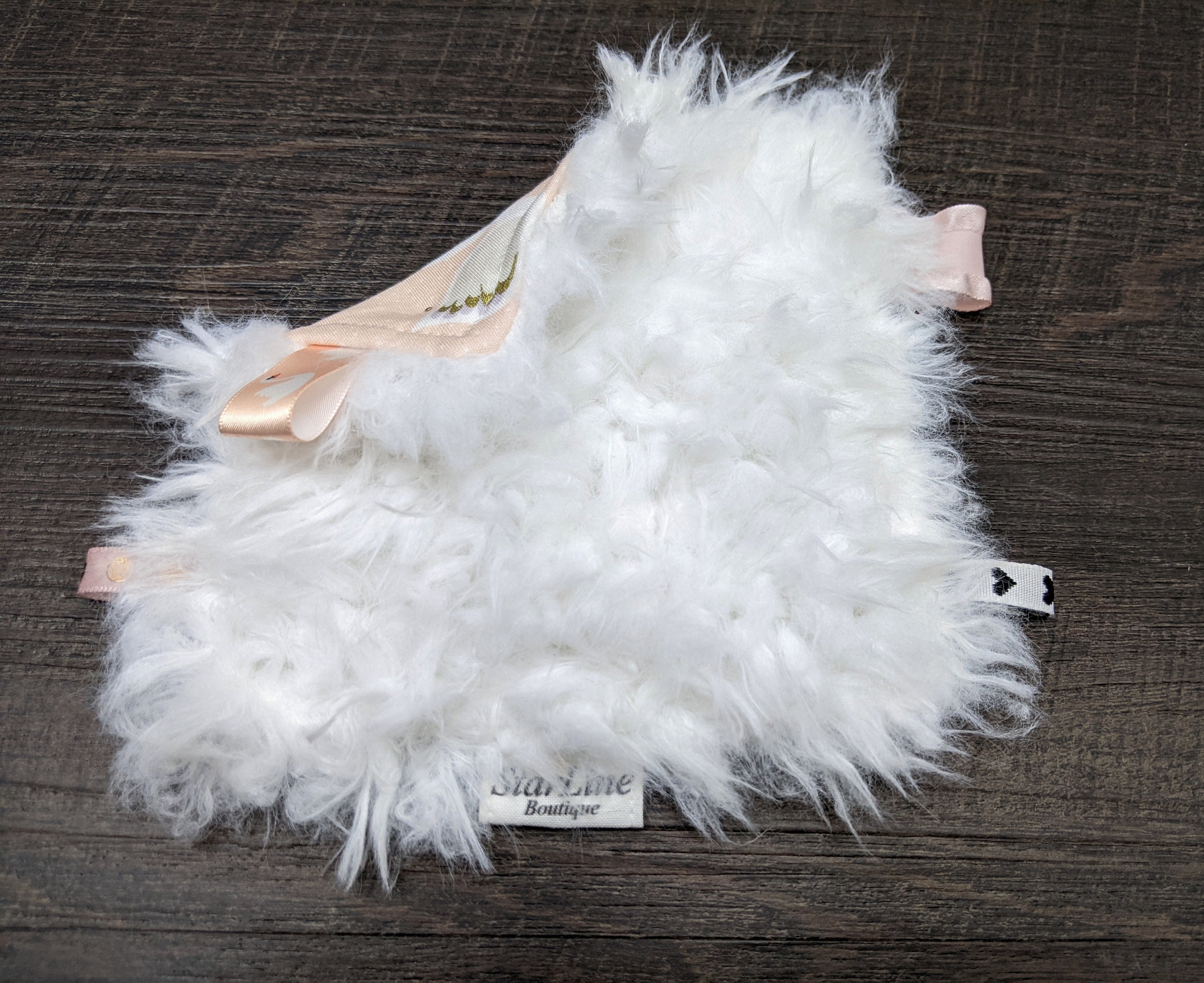 Baby Crinkle Square Swan Crinkle Toy Sensory Crinkle Square - Etsy