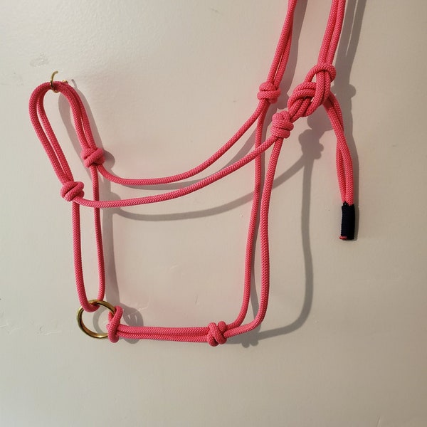 Custom Draft Horse Rope Halter - Etsy