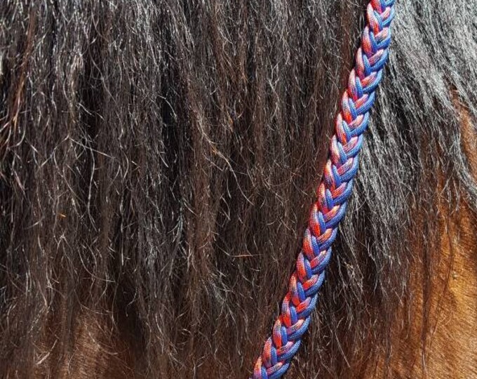 Bridleless Neck Rope Braided Neck Rope Paracord Braided | Etsy