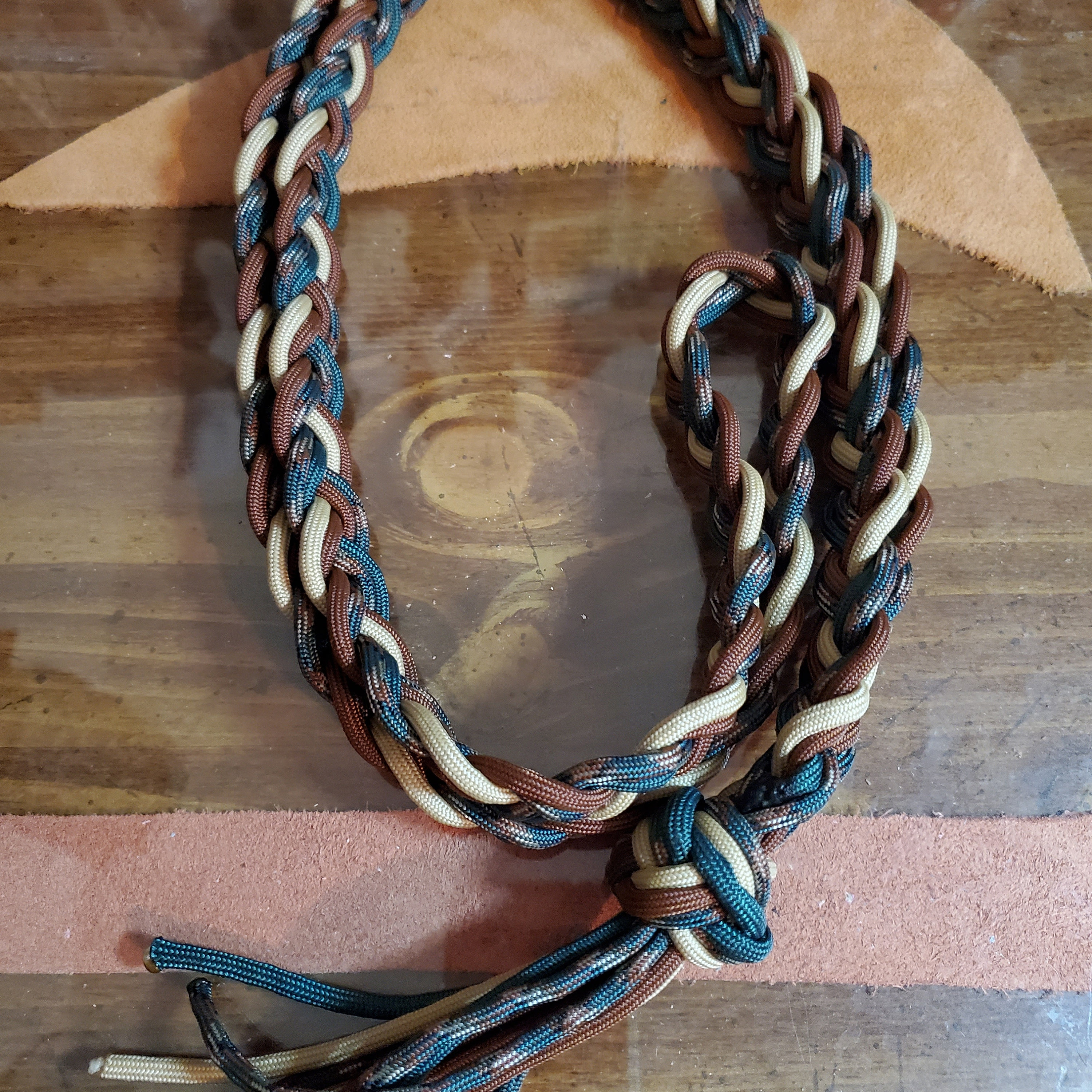 Bridleless Neck Rope Braided Neck Rope Paracord Braided | Etsy