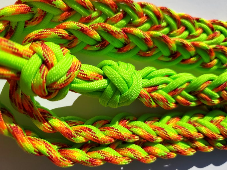 Braided Neck Rope Bridleless Neck Rope Paracord Braided | Etsy