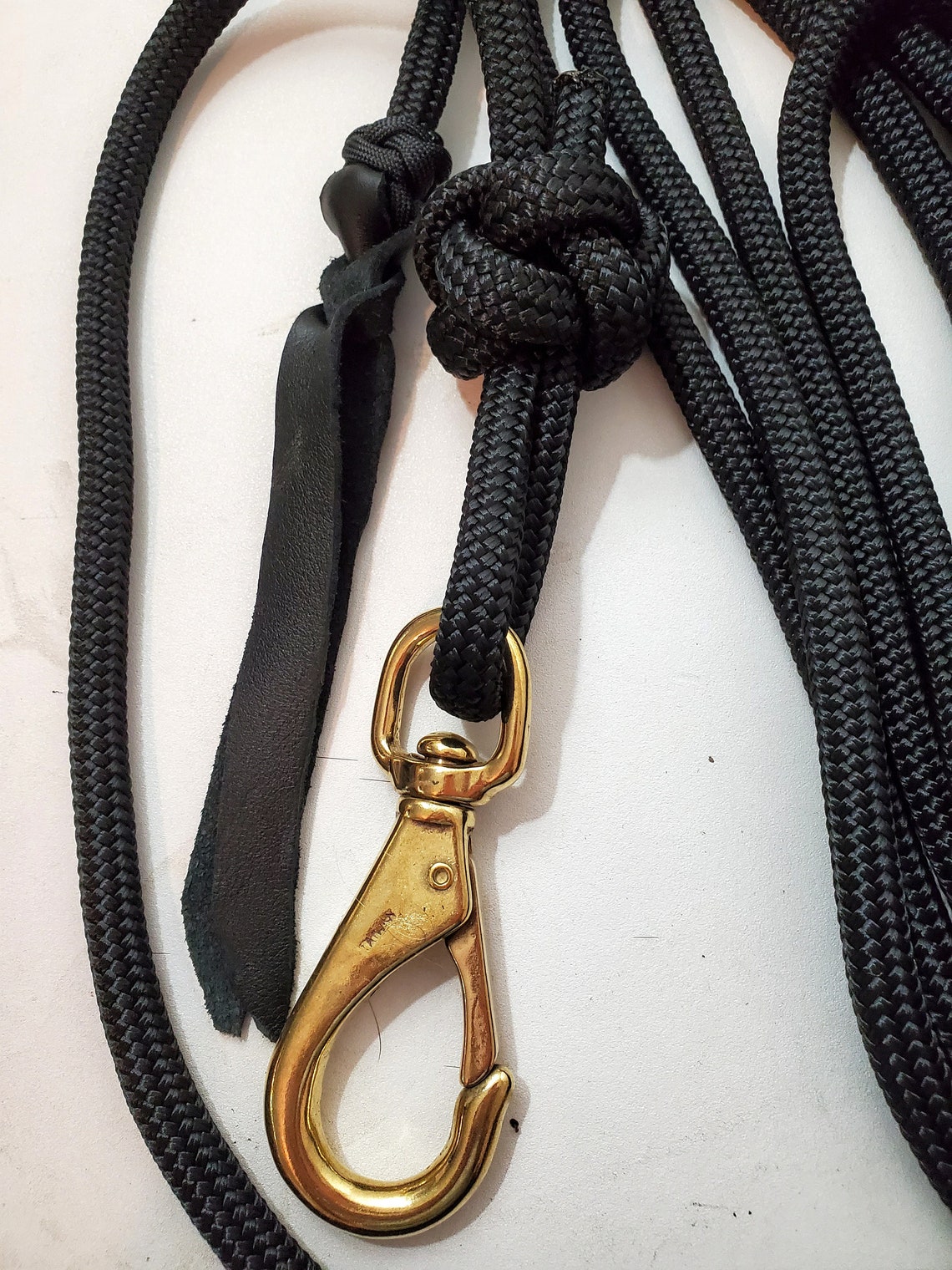 18ft Driving Line Black-horse Rope Lunge Line-horse Training | Etsy