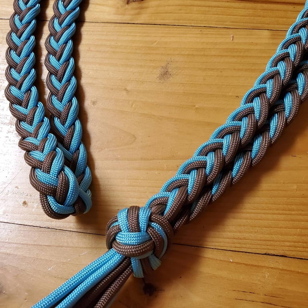 Braided Neck Rope Bridleless Neck Rope Paracord Braided Neck Rope ...