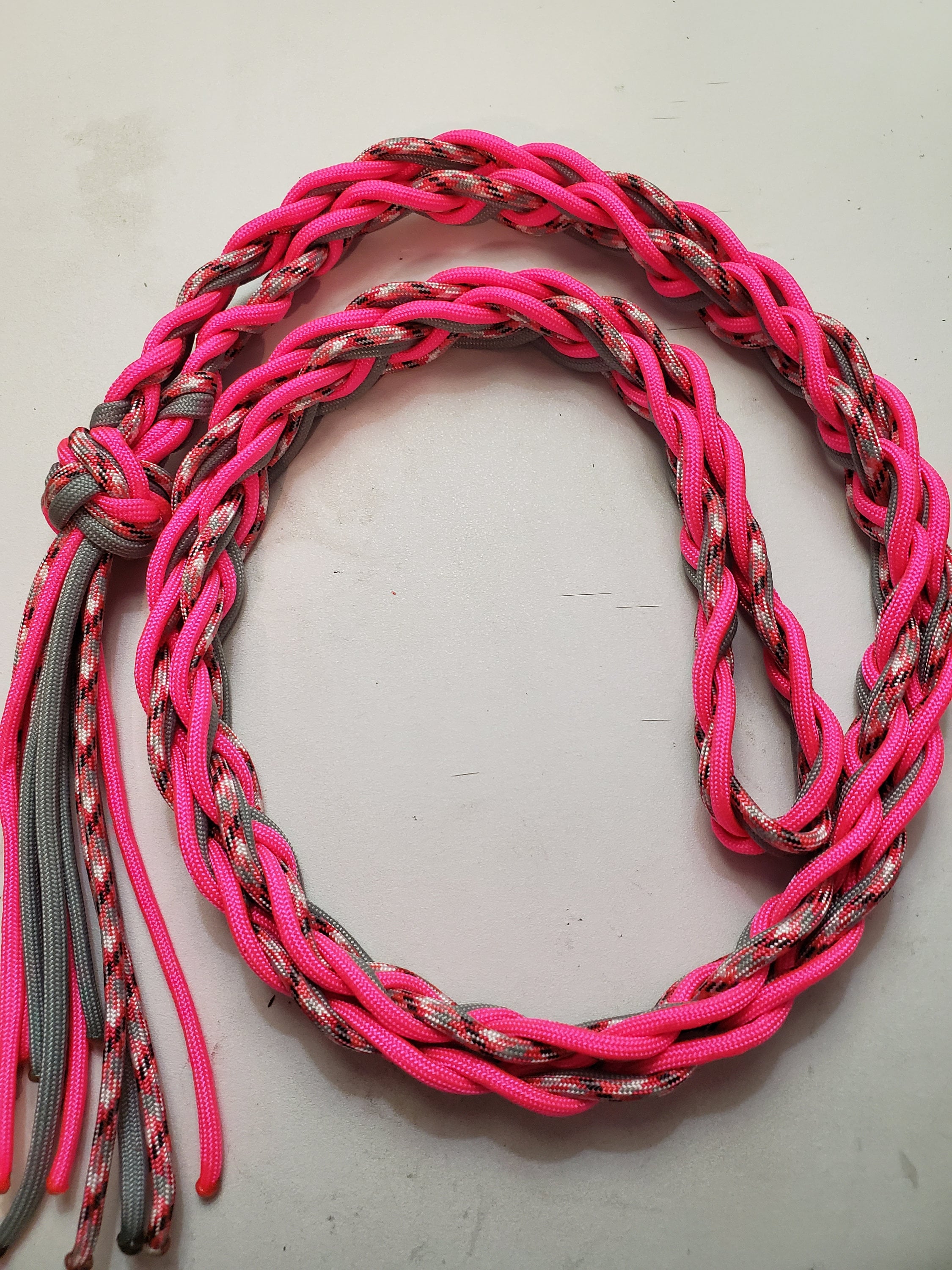 Bridleless Neck Rope Braided Neck Rope Paracord Braided | Etsy