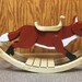 Wooden Rocking Fox // Il Bosco Volpe // Handmade Rocking Fox // Pane ...