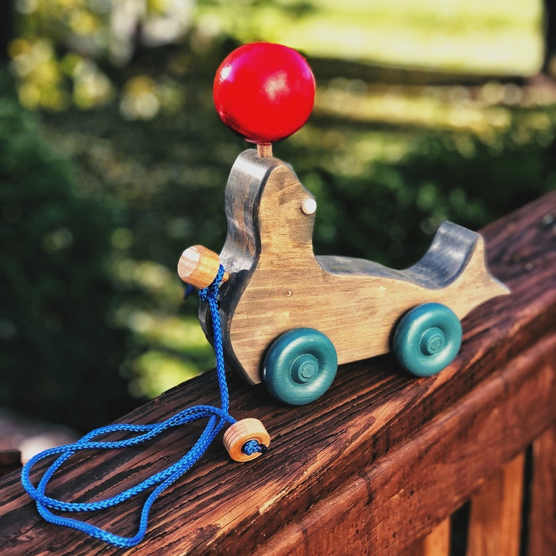 Wooden Pull Toy - Etsy