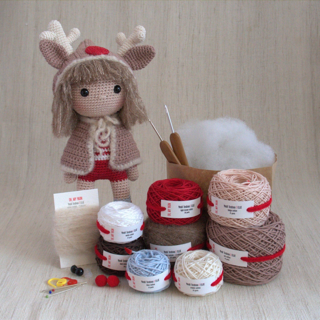 Yesiltosba Crafts - ELLIE the Christmas Girl - DIY Crochet Amigurumi ...