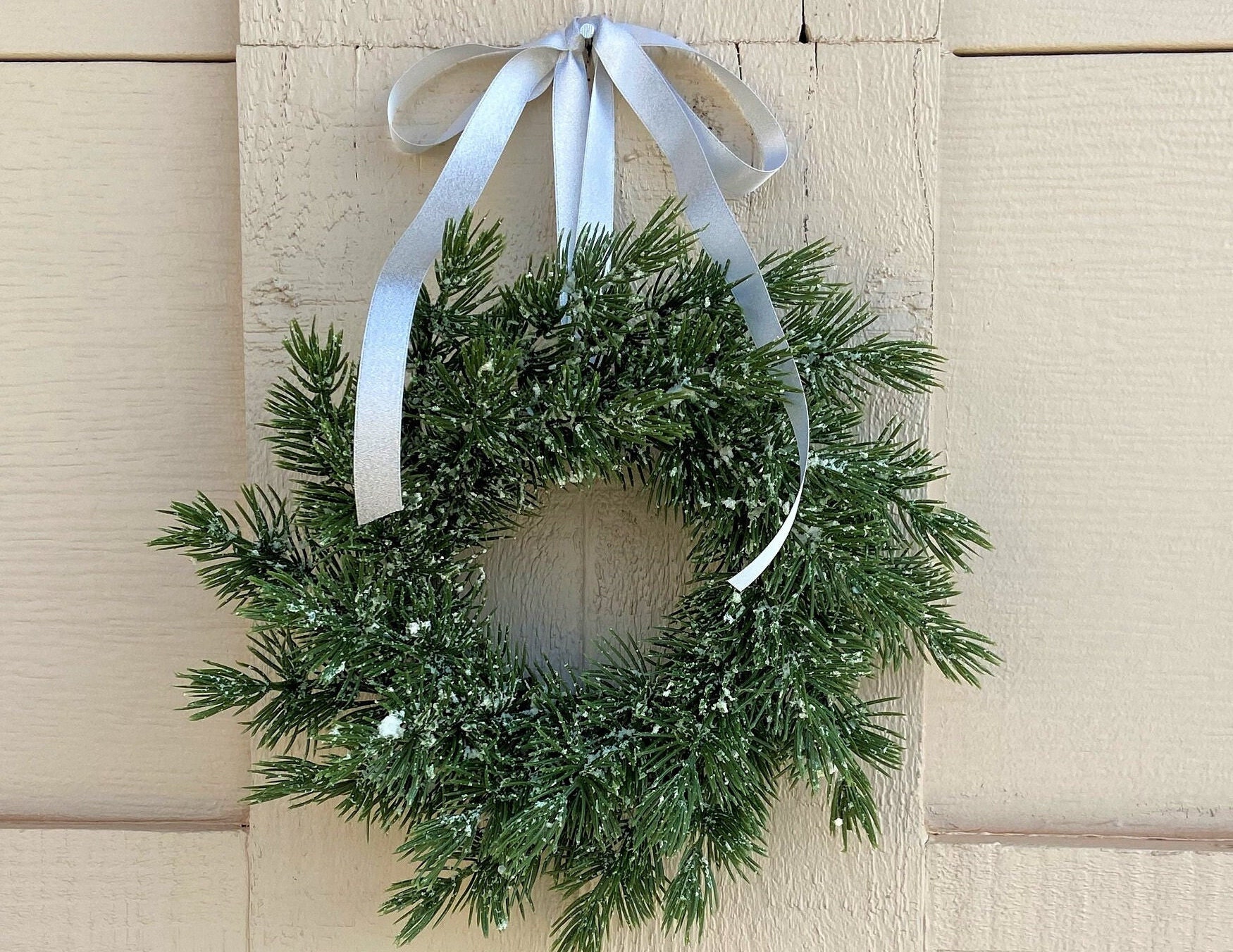 Winter Mini Wreath, Christmas Mini Wreath, Rosemary Wreath, Christmas ...