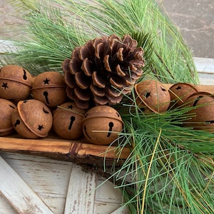 Christmas Bells Rust Bells Metal Bells Christmas Bells for Wreaths ...