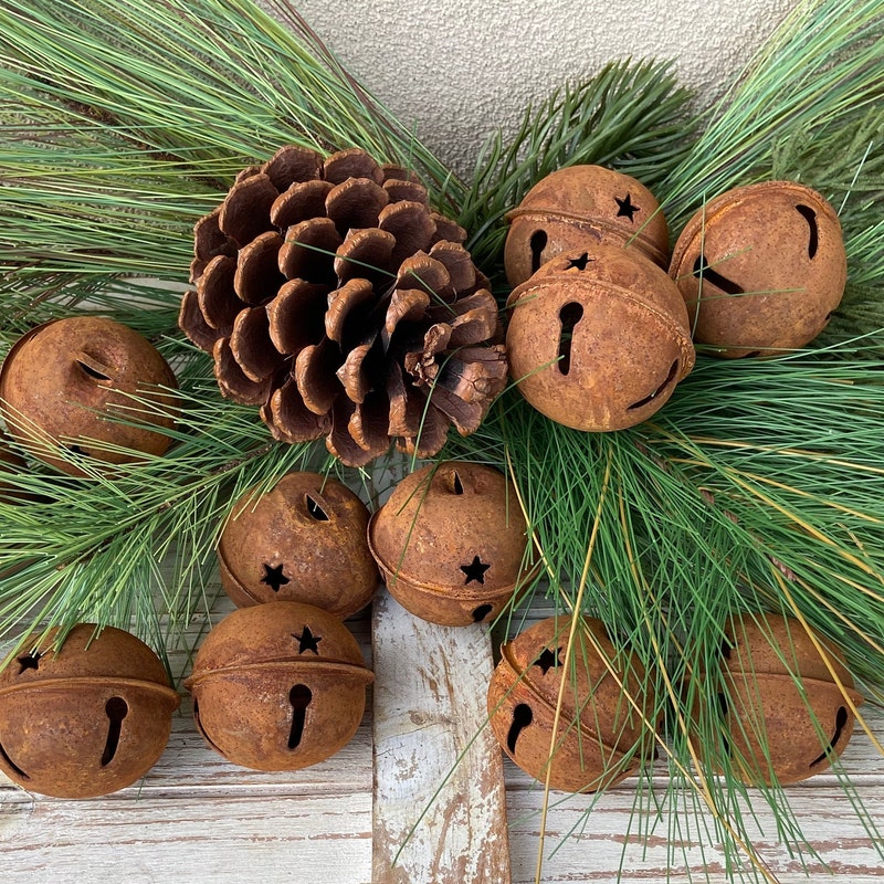 Rusty Jingle Bells - Etsy