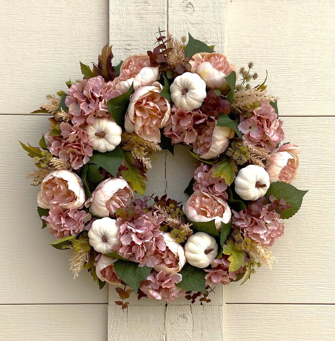 Boho Fall Wreath for Door Decor for Fall Wedding Gift - Etsy