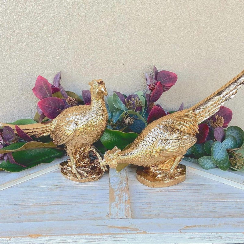 Pheasant Centerpiece - Etsy