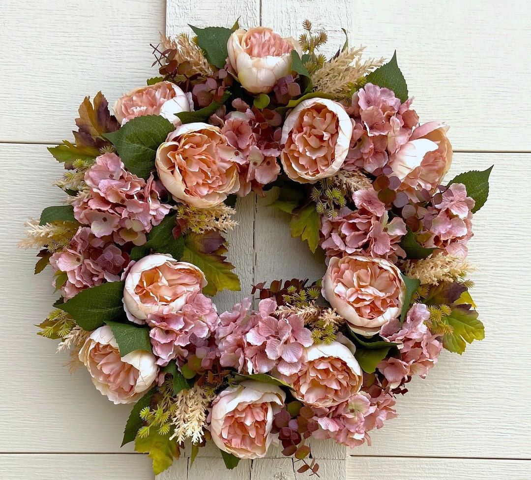 Boho Floral Wreath for Everyday Front Door Decor for Wedding Gift ...
