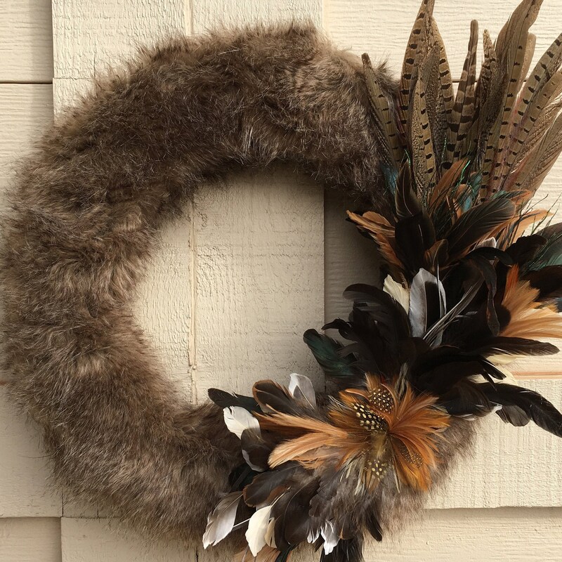 Feather Wreaths - Etsy