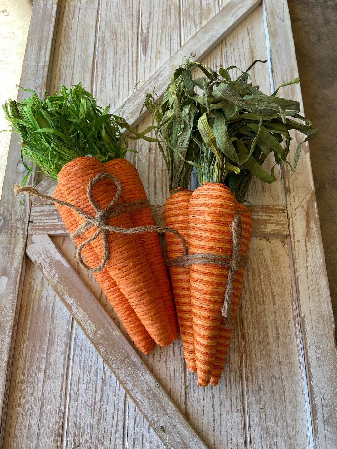 Carrot Decoration Easter Decoration Carrots for Wreaths Wreath Supplies ...