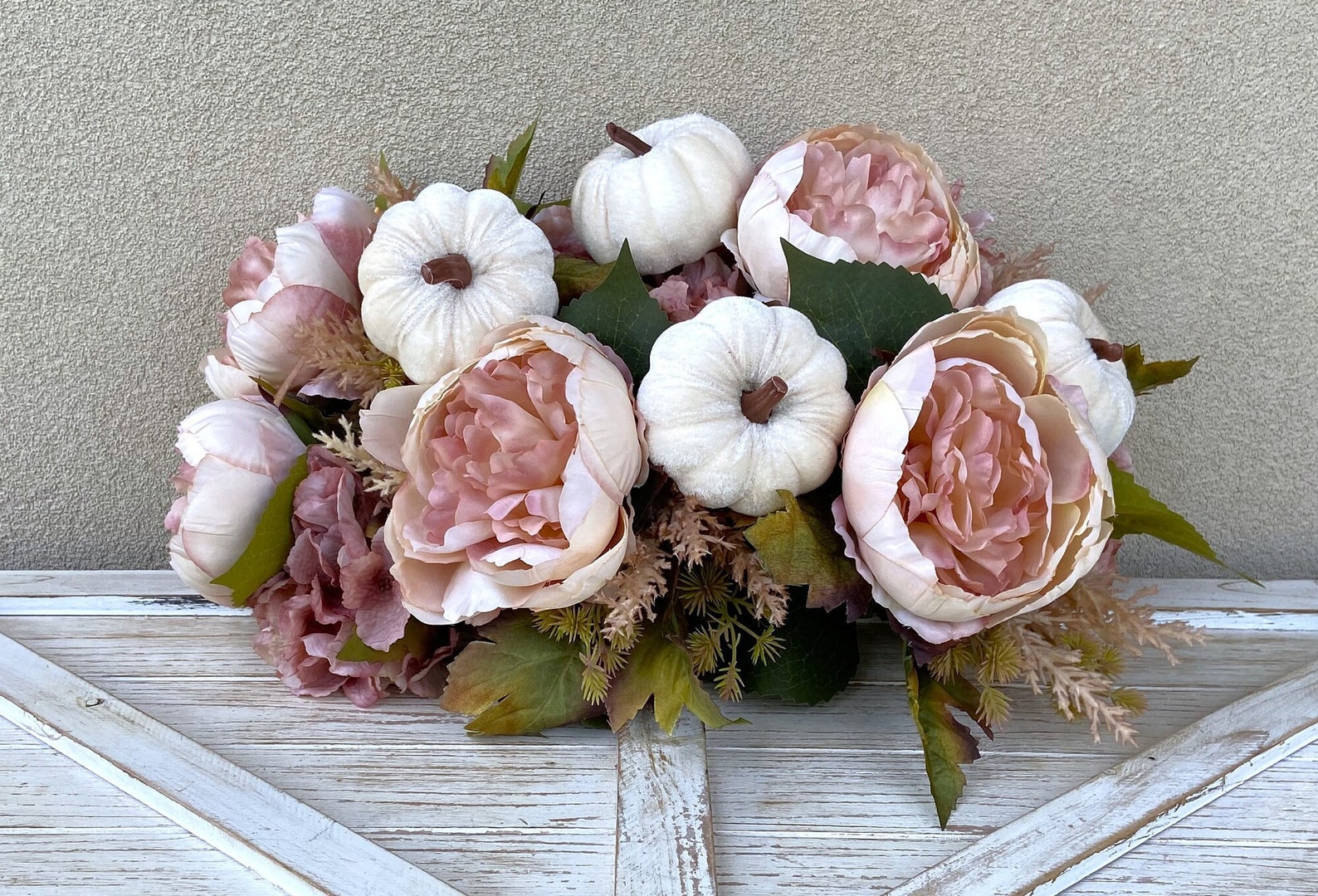 Pumpkin Pick Velvet, Fall Pick, Wreath Supply, Thanksgiving Table Decor ...