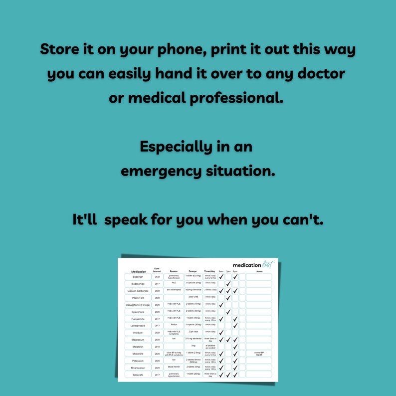Organize and Track Your Medication Routine With Our Daily Medication ...