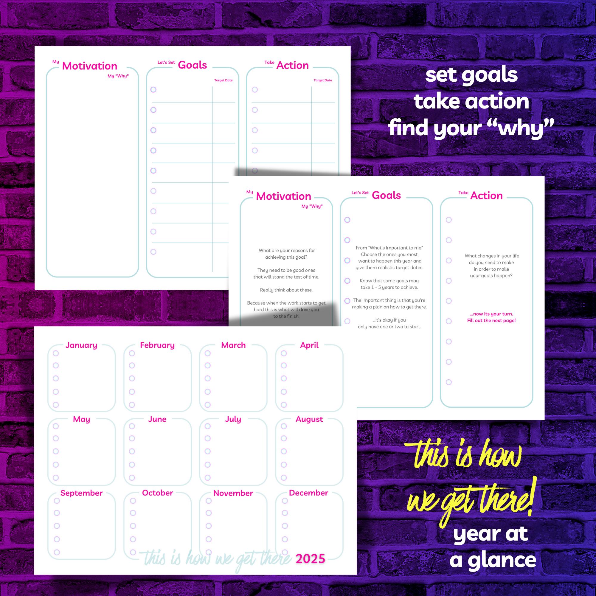 2025 Goal Setting for Athletes, Smart Goals for Athletes, 2025 Fitness ...