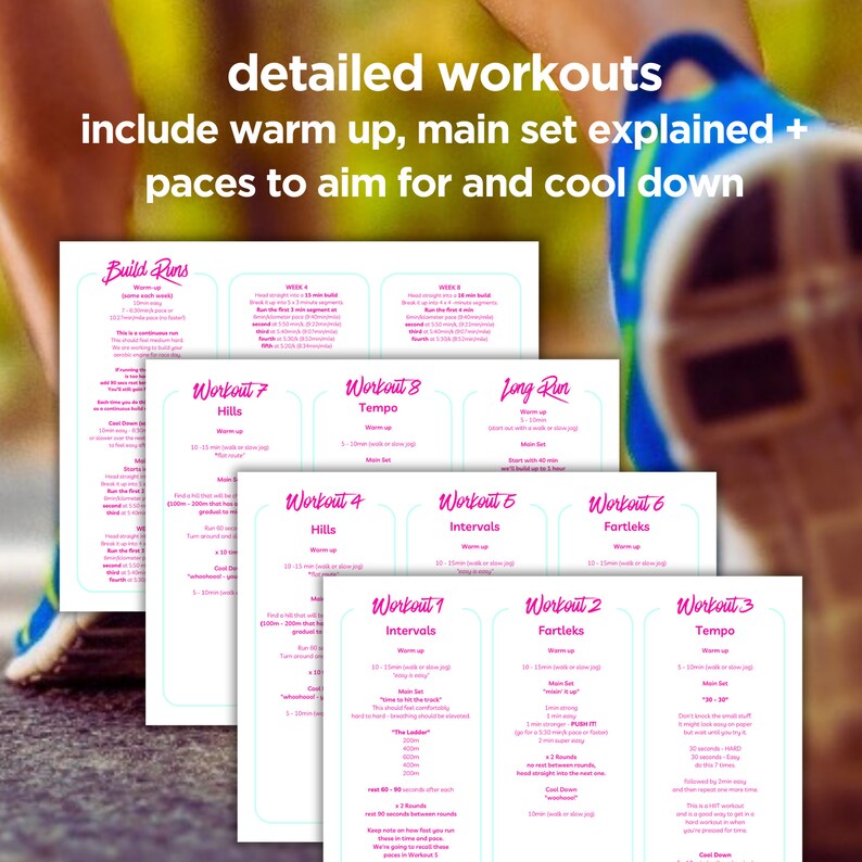 Break 30 Minute 5k, 10 Week Training Plan, 3 Runs a Week, Hit a 5K PR ...